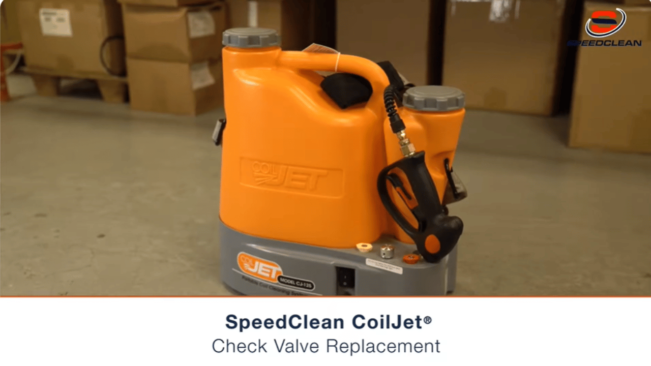 Battery Coil Cleaner CJ-125 | CoilJet HVAC Spray Coil Cleaning Systems | SpeedClean